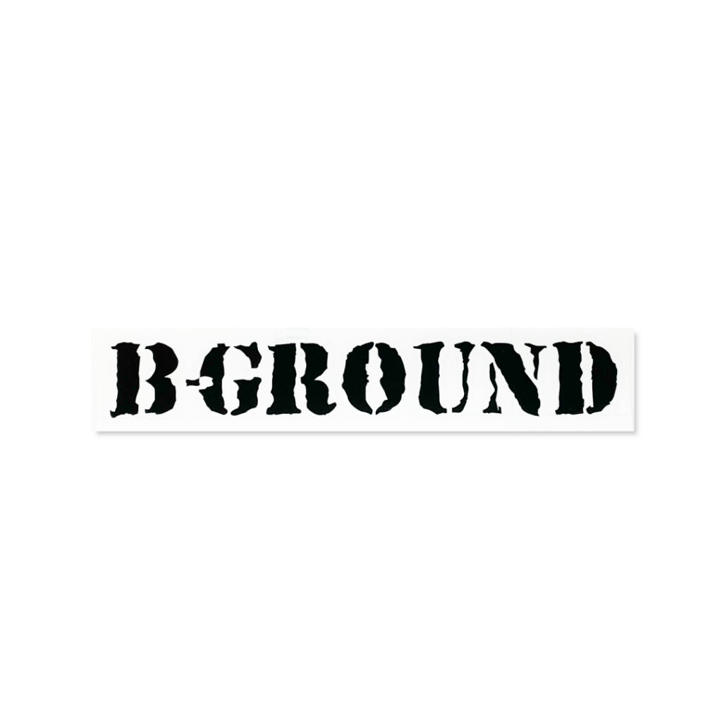 B-GROUNDオリジナルステッカー | B-GROUND